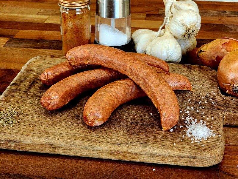 Authentic Andouille Sausage - 100% Pasture-Raised Natural Pork ...