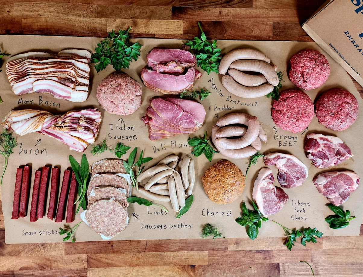 Family Essentials Meat Bundle - Pasture-Raised, Farm-Raised Meats ...