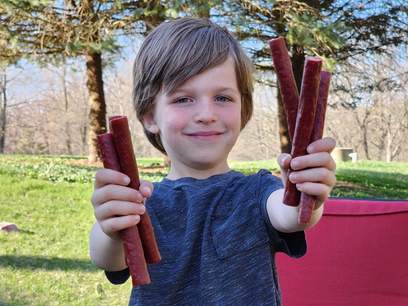 All Natural Beef Snack Sticks - Grass Fed and Finished Beef – Sparrow ...