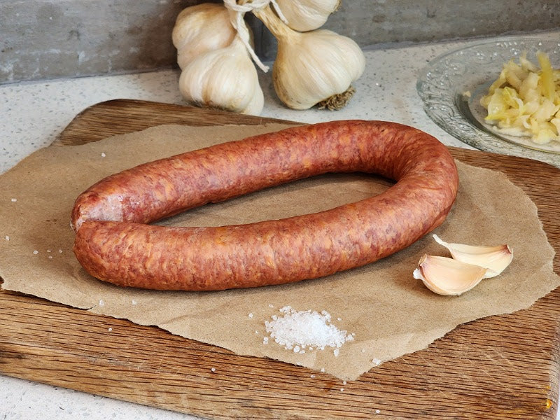 Natural Recipe Kielbasa - Pasture Raised Pork – Sparrow Hill Farm