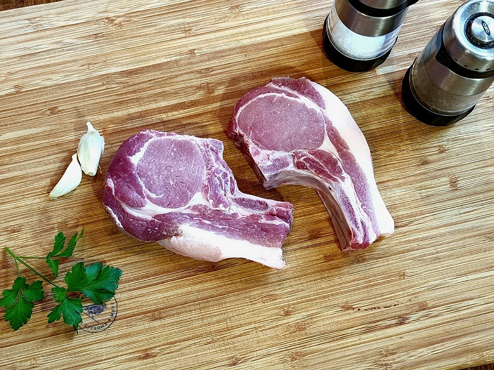 Pork Rib Chops - Pasture-Raised Pork – Sparrow Hill Farm