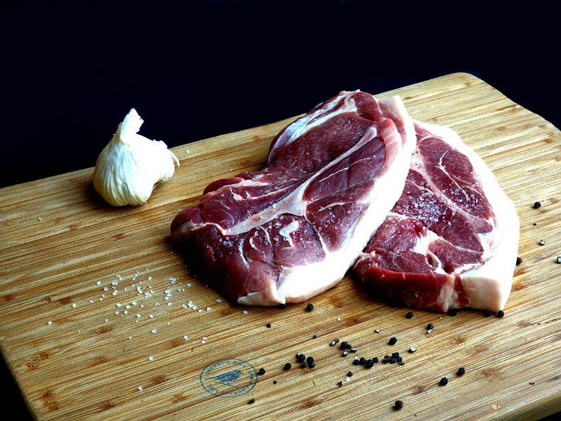 Pork Shoulder Steaks - Pasture Raised Pork – Sparrow Hill Farm