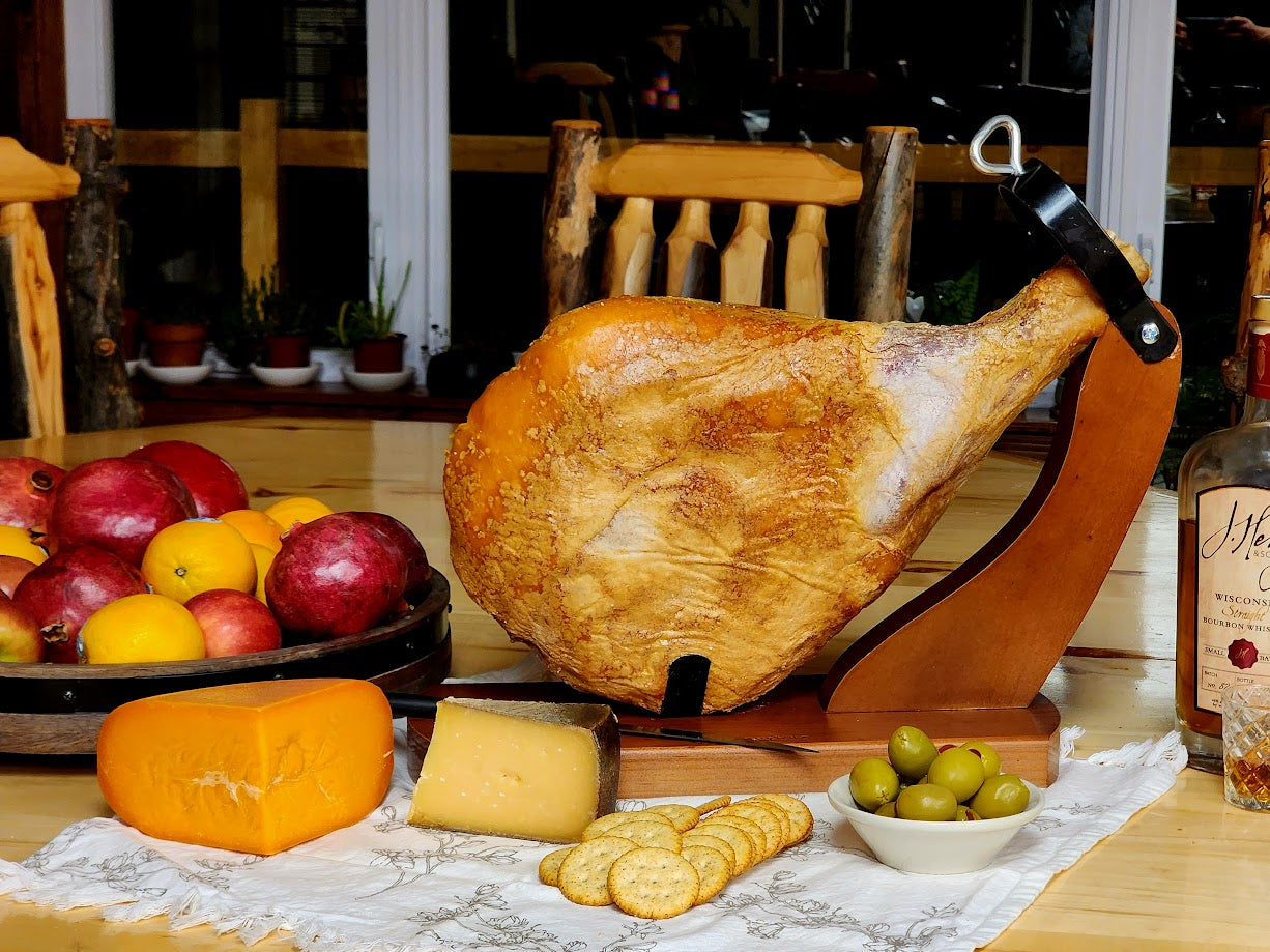 Whole Prosciutto Leg - Natural Recipe Pasture Raised Pork – Sparrow ...